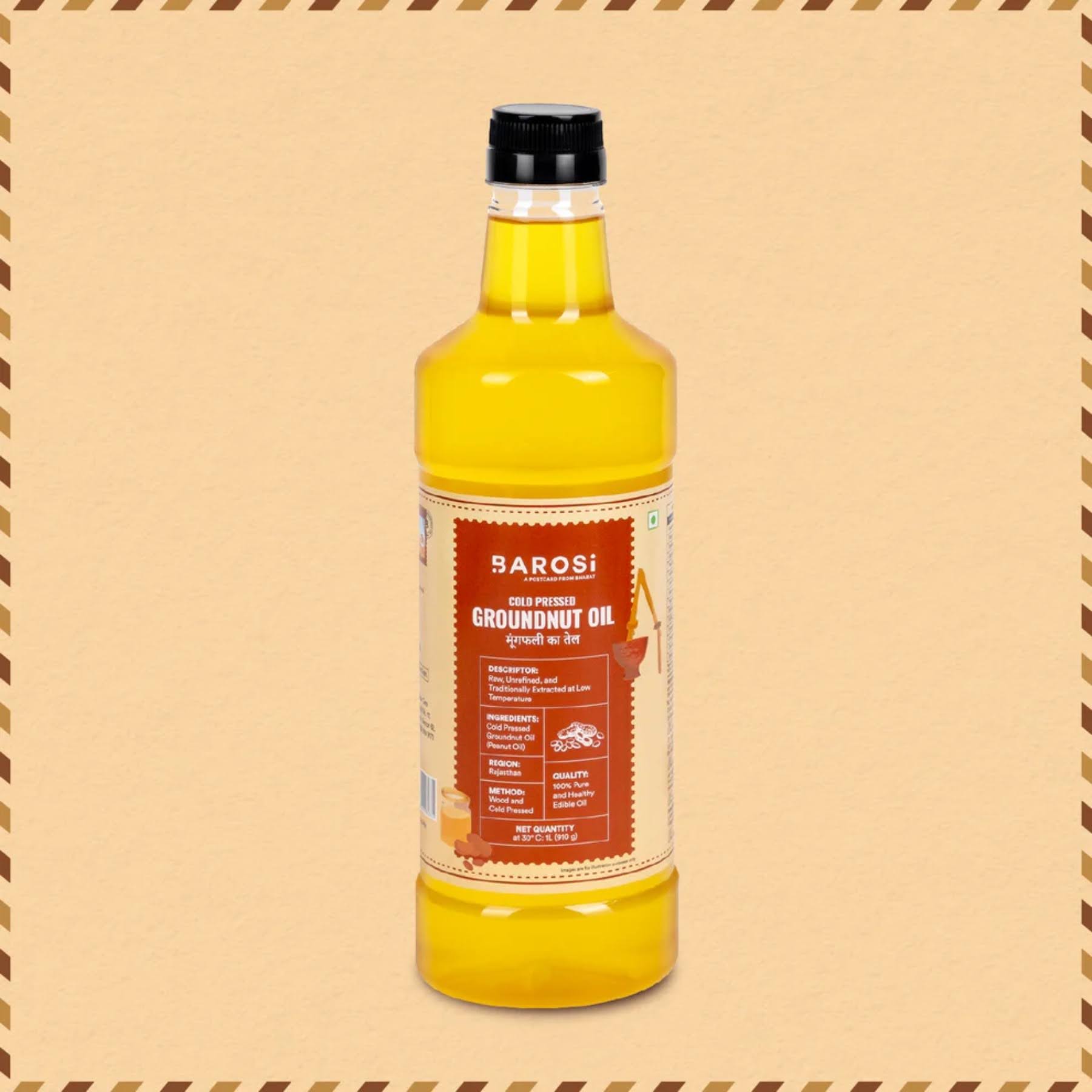 Cold-Pressed Groundnut Oil: Health Benefits & Best Uses – Barosi