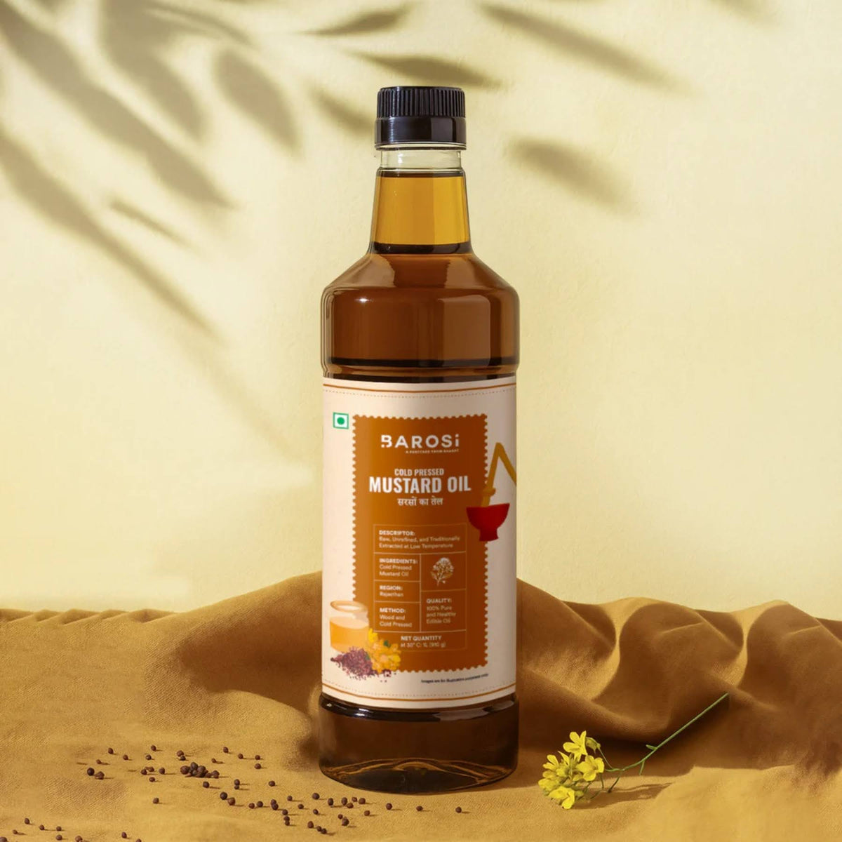Cold-Pressed Mustard Oil: Benefits, Uses & Buying Guide – Barosi
