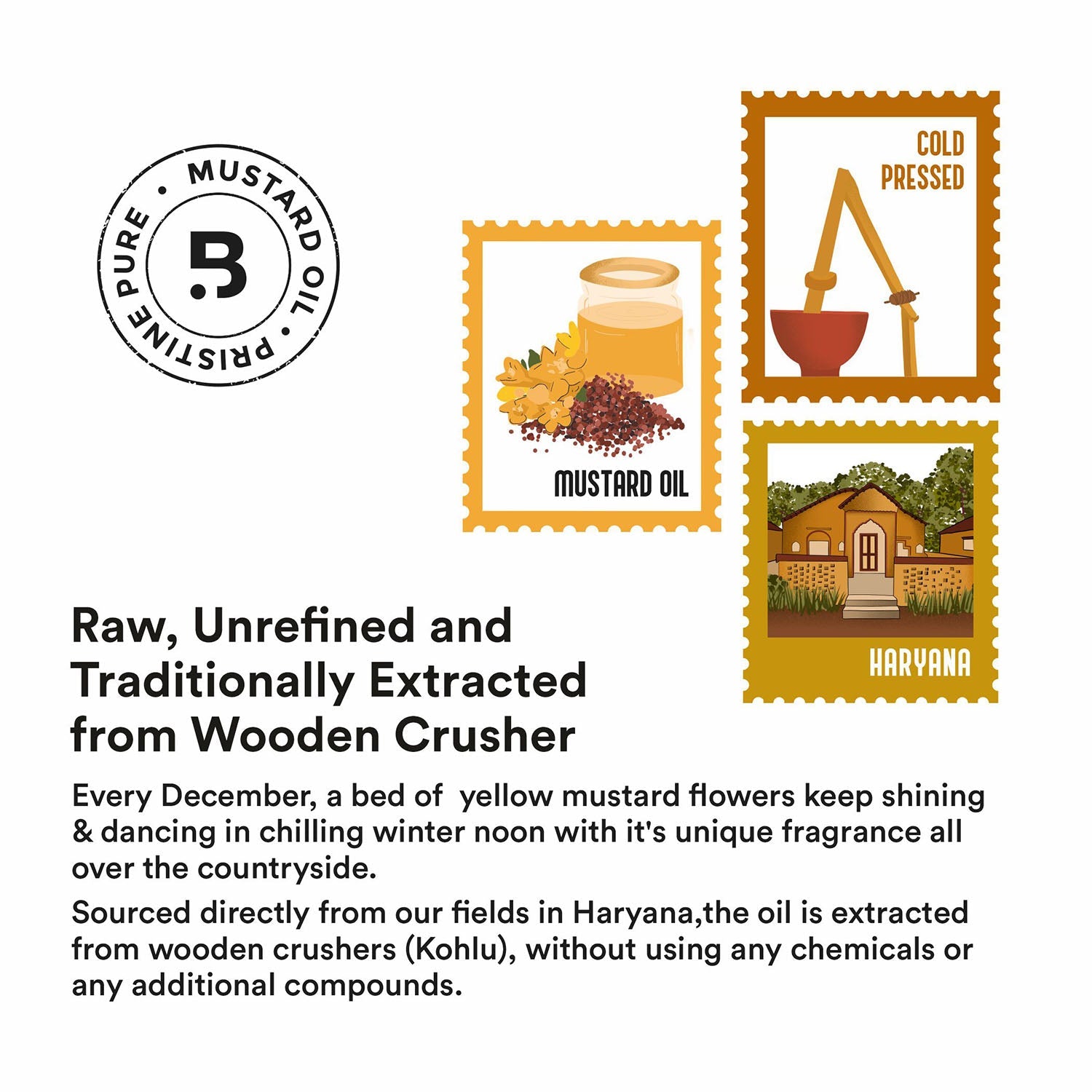 Cold Pressed Mustard Oil – Barosi